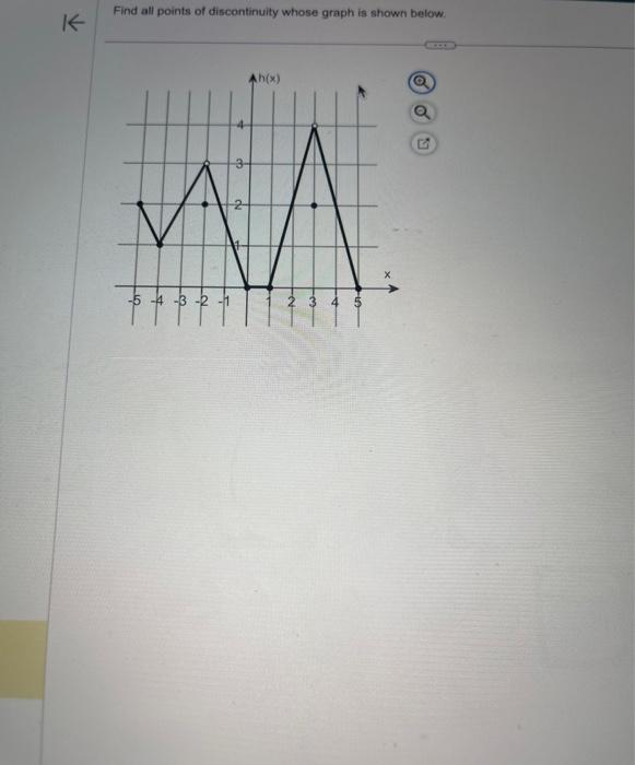 Solved Choose the correct points of discontinuity. A. x=−2,3 | Chegg.com