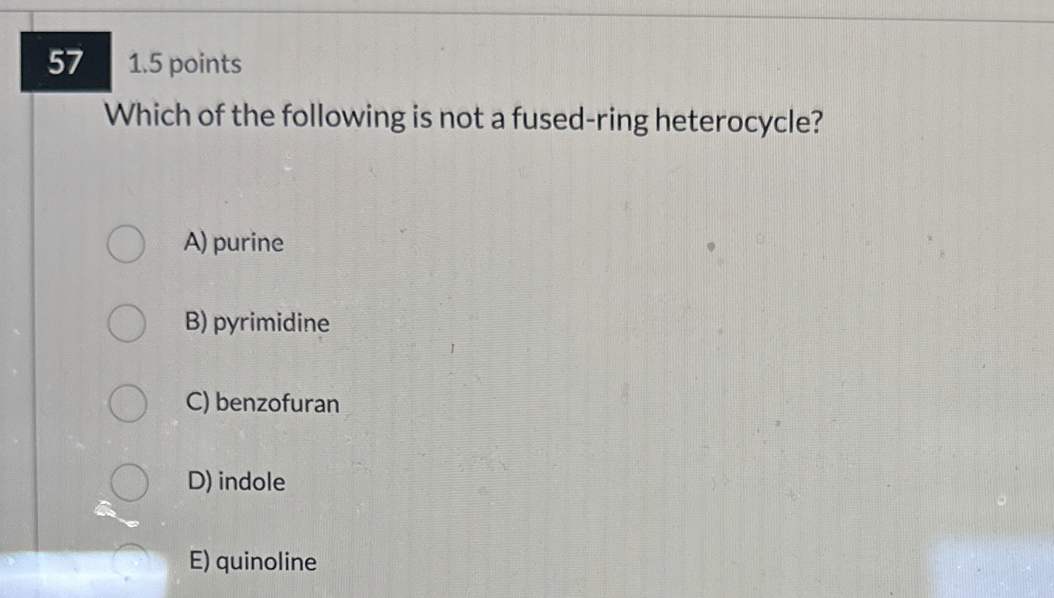 Solved 571.5 ﻿pointsWhich of the following is not a | Chegg.com