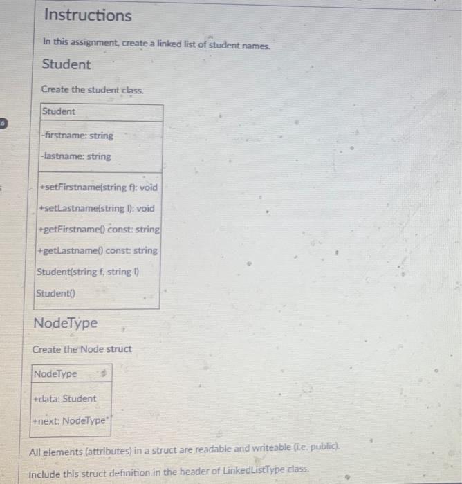 Solved c++ make sure you include all cpp and h files that | Chegg.com