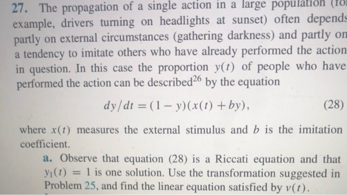 Solved 27. The propagation of a single action in a large | Chegg.com