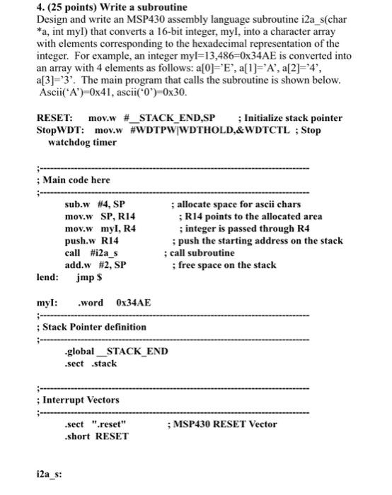 Solved Problem #1 (25 points) Assembly Language Directives | Chegg.com