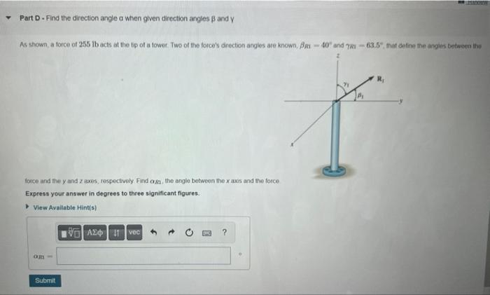 Solved - Part B - Resultant of adding F1 and F2 and F3 Find | Chegg.com