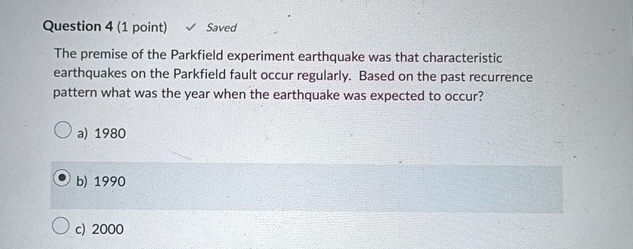 Solved Question 4 (1 ﻿point) ﻿SavedThe premise of the | Chegg.com