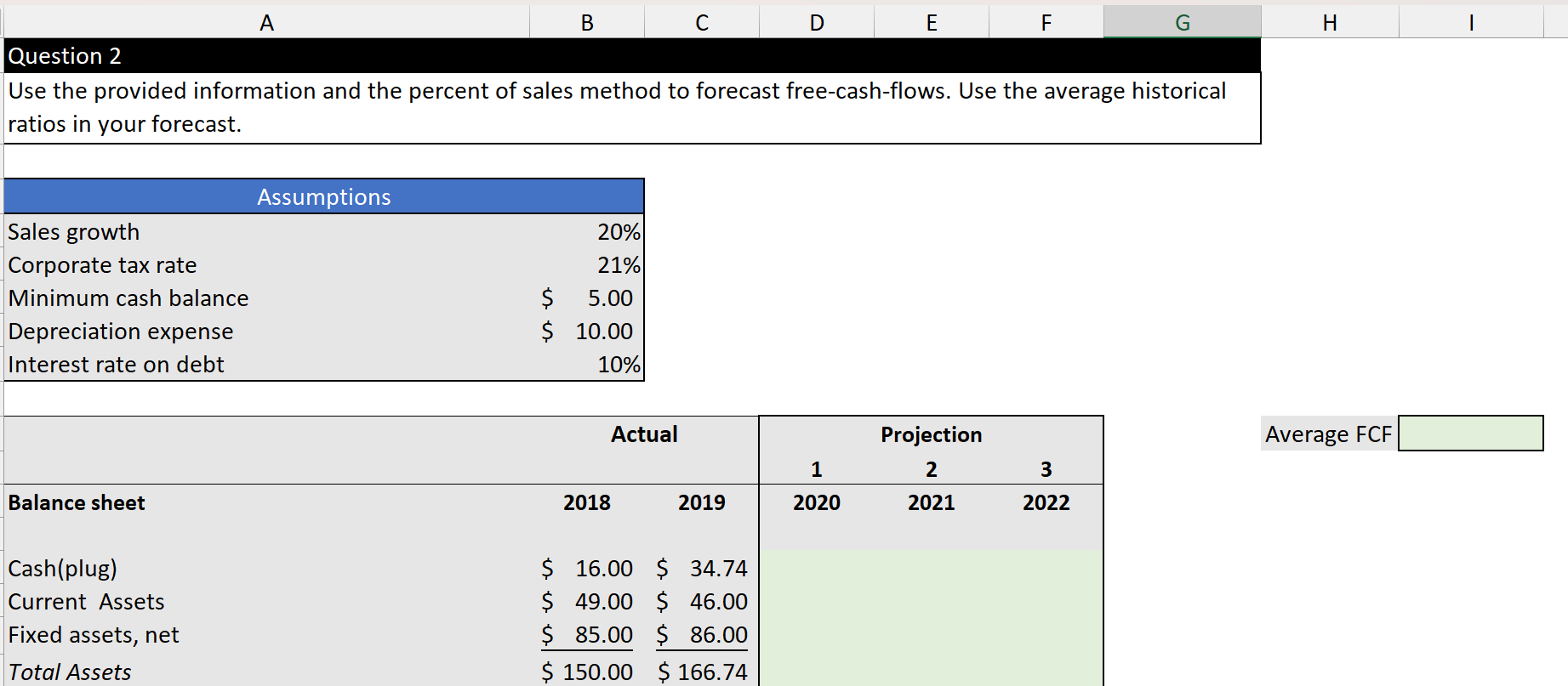 Question 2 ﻿Use the provided information and the | Chegg.com