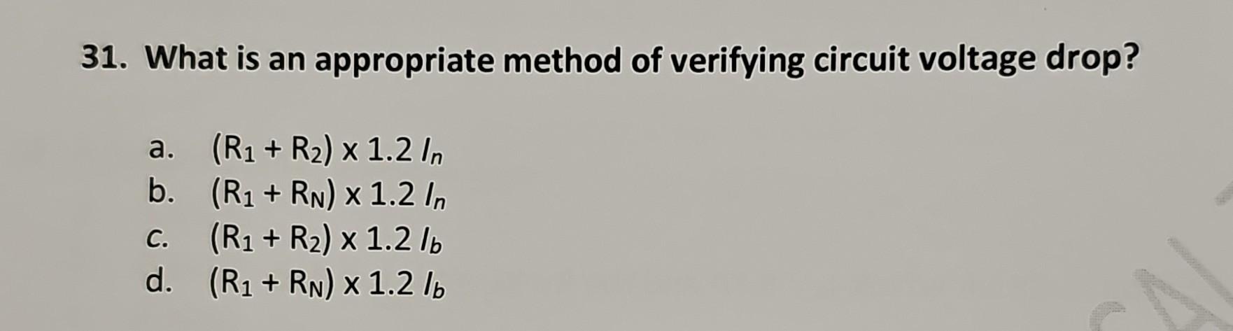 31. What is an appropriate method of verifying | Chegg.com