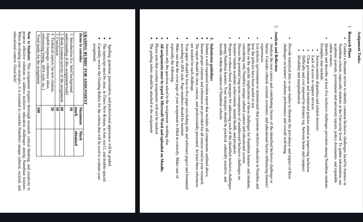 Solved Assignment Tasks:Research PhaseConduct a literature | Chegg.com