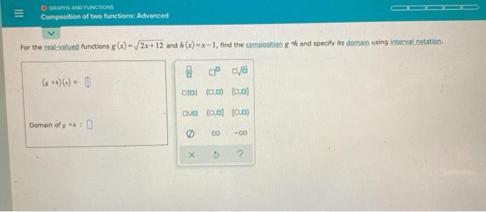 Solved III OGRAPHS AND FUNCTIONS Composition of two | Chegg.com