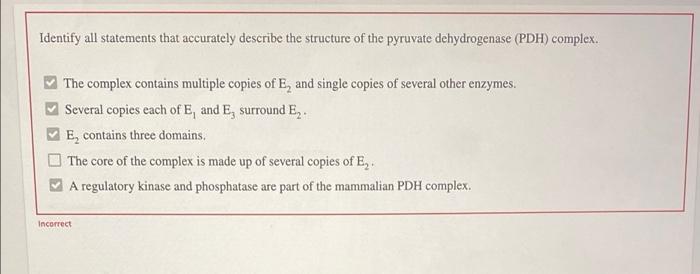 Solved Identify all statements that accurately describe the | Chegg.com