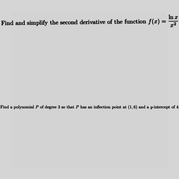 Solved find a polynomial with degree 3 & has an inflection | Chegg.com