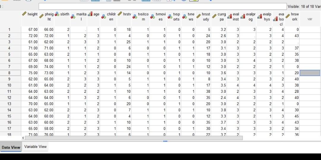 9.5 Identify an example of a variable measured at the | Chegg.com