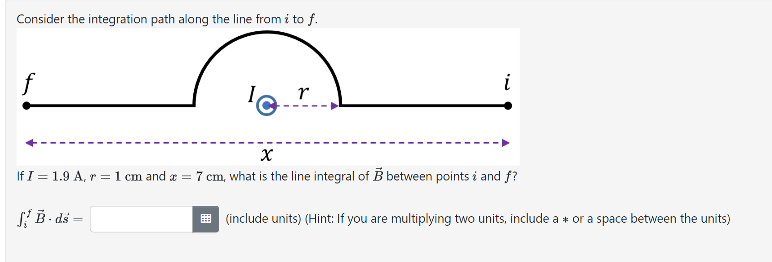 Solved Consider the integration path along the line from i | Chegg.com