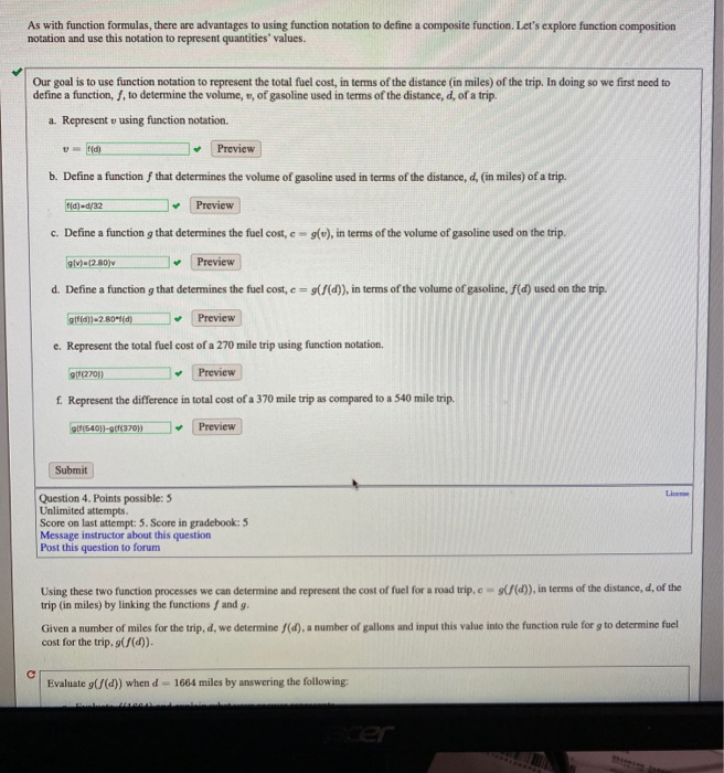 Solved Using these two function processes we can determine | Chegg.com