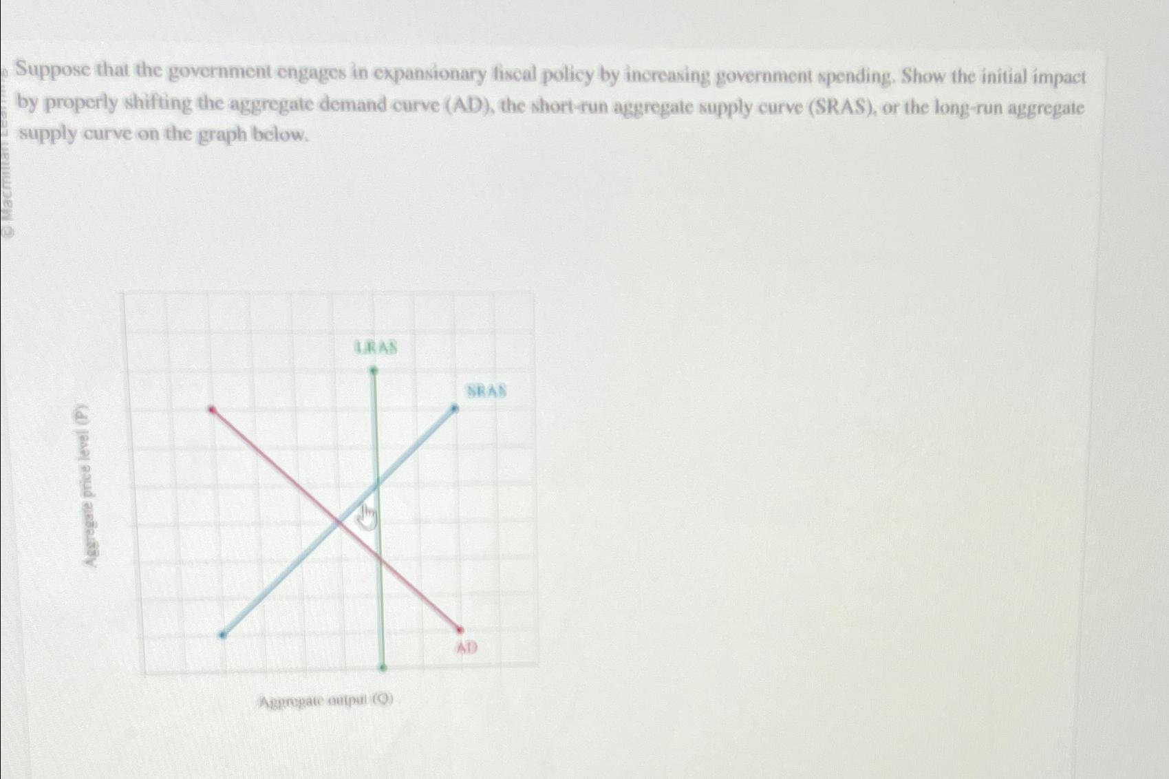 Solved Suppose that the government engages in expansionary | Chegg.com Solved Suppose that the government engages in expansionary | Chegg.com