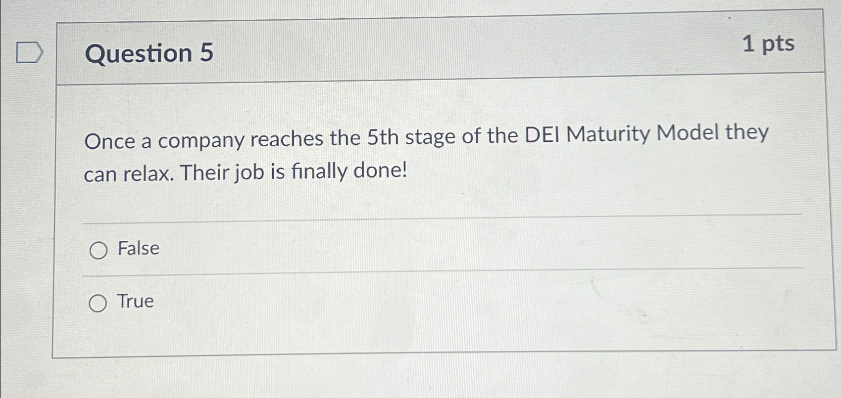 Solved Question 51 ﻿ptsOnce a company reaches the 5th stage | Chegg.com