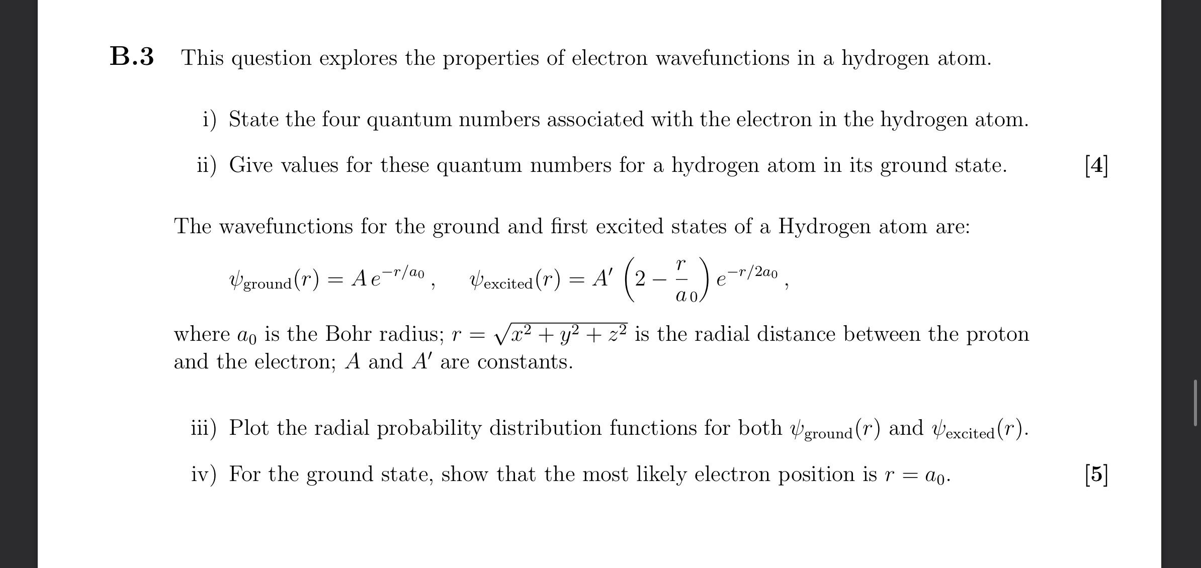 Solved B 3 ﻿this Question Explores The Properties Of