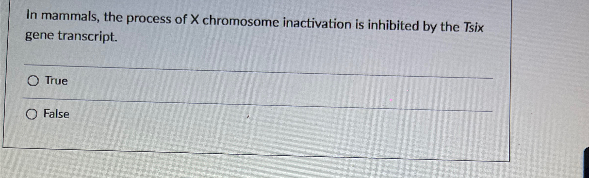 In mammals, the process of X chromosome inactivation | Chegg.com
