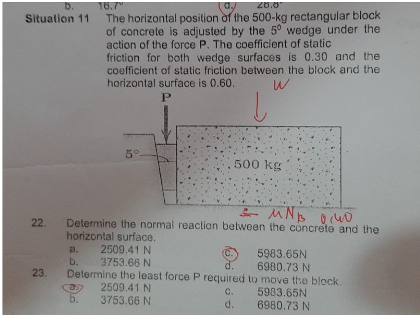 Solved Situation 11 The horizontal position of the 500-kg | Chegg.com