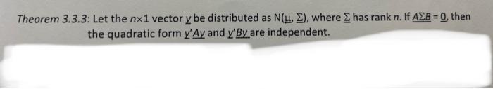 Solved Kindly prove the below theorem under Independence of | Chegg.com