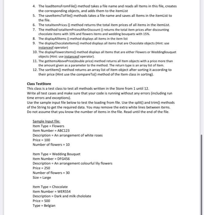 Solved A store is selling two types of items, chocolate and | Chegg.com