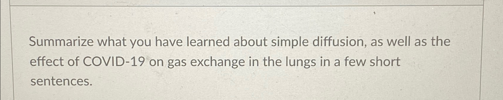 Solved Summarize what you have learned about simple | Chegg.com