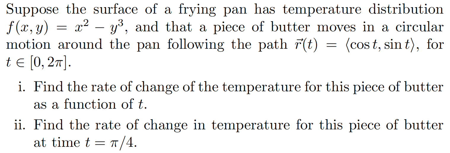 Solved Suppose the surface of a frying pan has temperature | Chegg.com