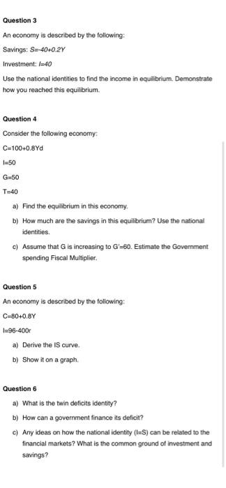 Solved ECON 20020: Intermediate Macroeconomics Tutorial 1 | Chegg.com
