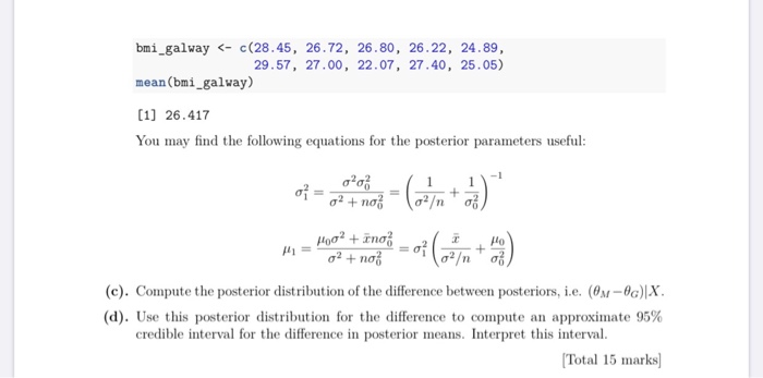 Question 2 (a). What is the conjugate prior | Chegg.com
