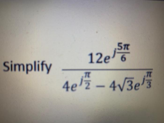 Solved 2 Simplify 2e 20=17+ +- 1 + e-th 57 Simplify 12e | Chegg.com