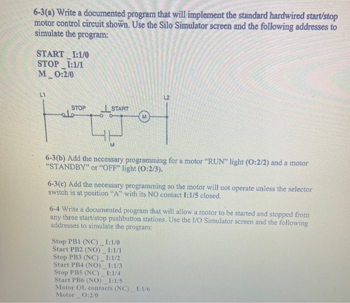 Solved 6-3(a) Write a documented program that will implement | Chegg.com Solved 6-3(a) Write a documented program that will implement | Chegg.com