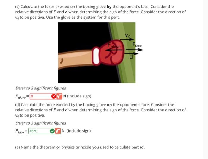 Solved 1. Boxing gloves are padded to lessen the force of a | Chegg.com