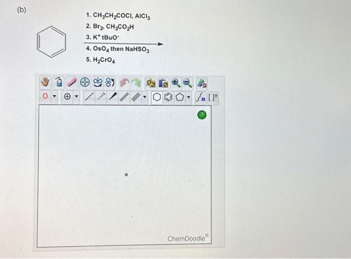 Solved Write the products of the following sequences of | Chegg.com