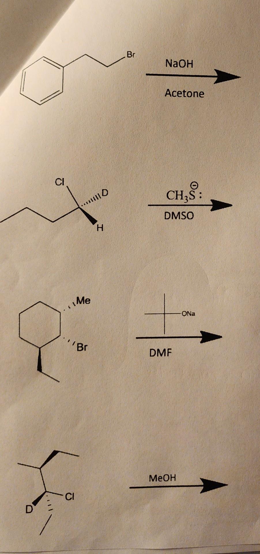 Solved show the mechanism | Chegg.com