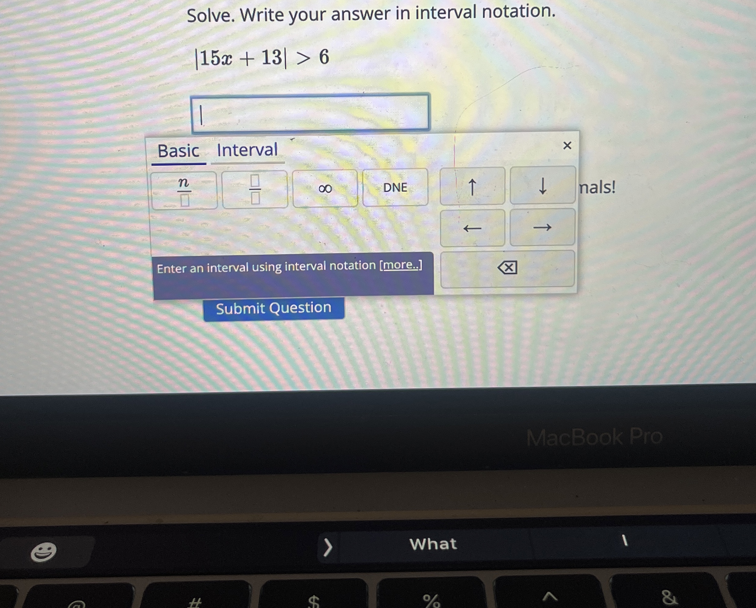 Solved Solve. Write your answer in interval | Chegg.com