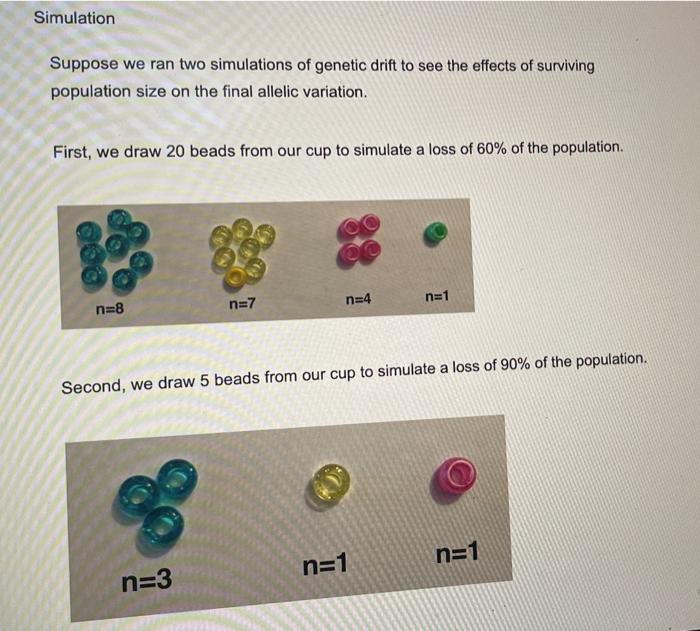 Solved In the two simulations, how did surviving sample size | Chegg.com