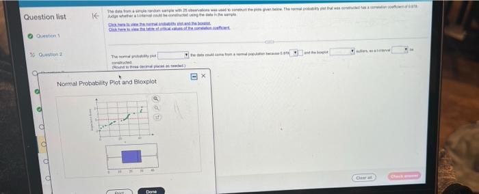 Critical Values.of the Correlation Coefficient | Chegg.com