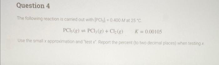 Solved use the small x approximation and test x. report the | Chegg.com Solved use the small x approximation and test x. report the | Chegg.com