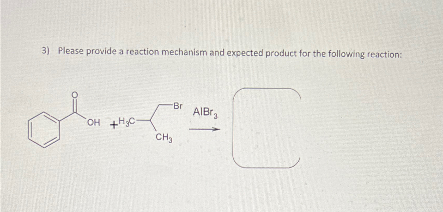 Solved Please provide a drawing of the reaction mechanism | Chegg.com