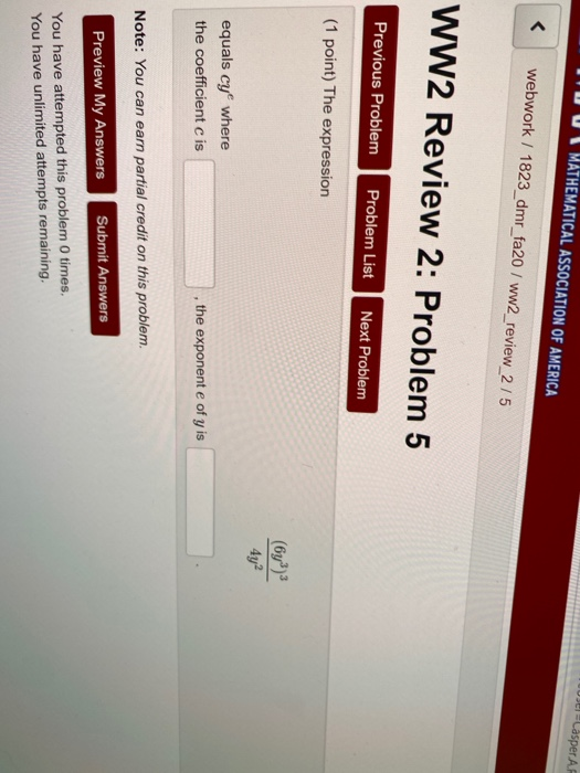 Solved MATHEMATICAL ASSOCIATION OF AMERICA Casper AF