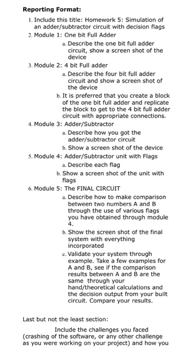 Simulate the adder/subtractor circuit in B2-spice or | Chegg.com