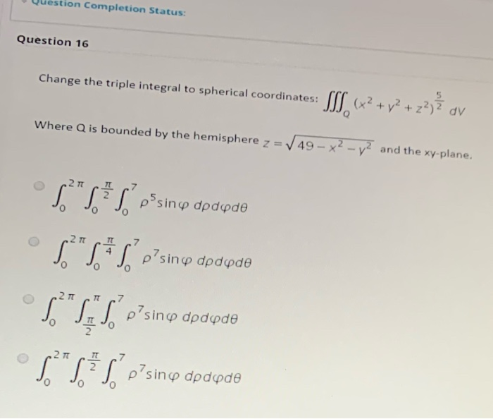 Solved estion Completion Status: Question 16 Change the | Chegg.com