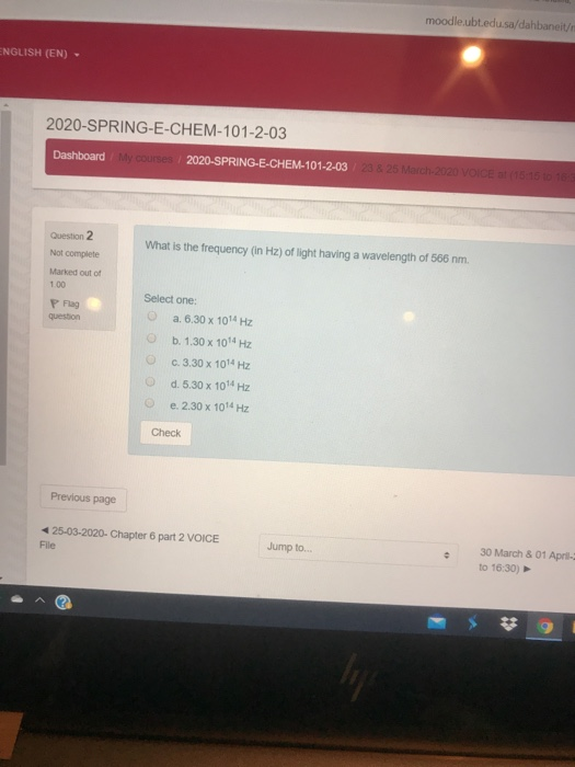 Solved moodle.ubt.edu.sa/dahbaneit/ BLISH (EN) - | Chegg.com