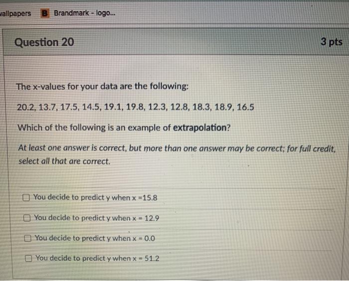 Solved Question 5 3 pts Which of the following is a | Chegg.com
