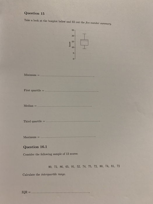 Solved 15- 10 15 29 10 Score a. Symmetrical Positively | Chegg.com