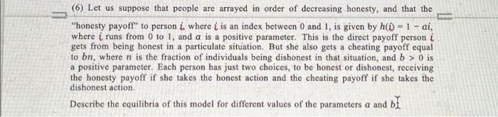 Solved 17:0 (6) Let us suppose that people are arrayed in | Chegg.com