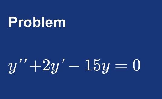 Solved Find a general solution to the given differential | Chegg.com