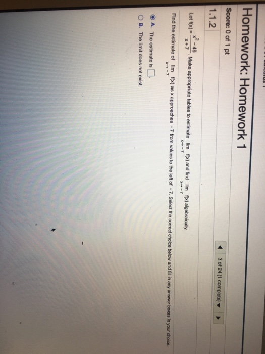 Solved MATH 1036 E-01 Calculus 1 Homework: Homework 1 Score: | Chegg.com