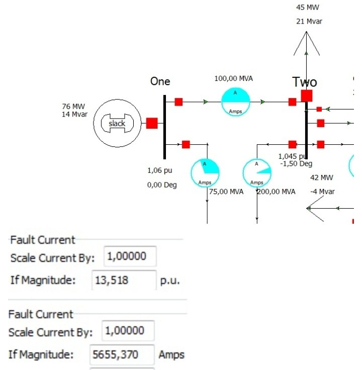 45 MW 21 Mvar One 100,00 MVA Two 76 MW 14 Mvar Amps | Chegg.com