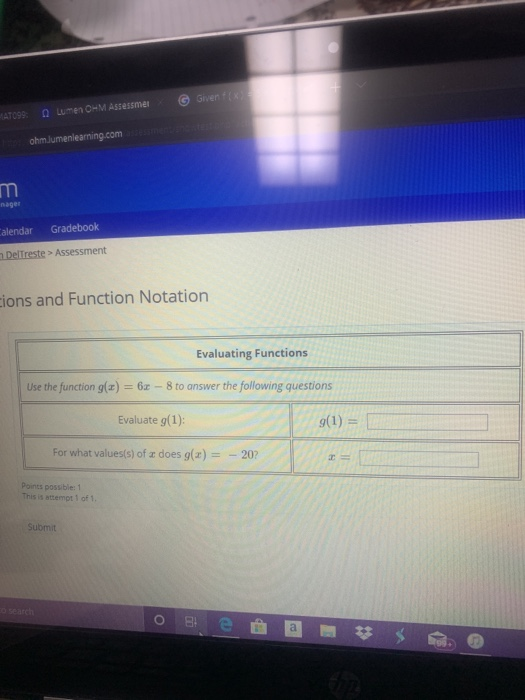 Solved 099.owmen CHM Assessme @ Given ohm.lumenlearning.com | Chegg.com