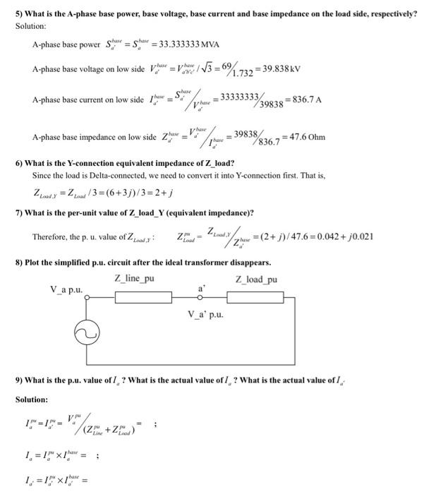 Solved Considering the following balanced three-phase power | Chegg.com