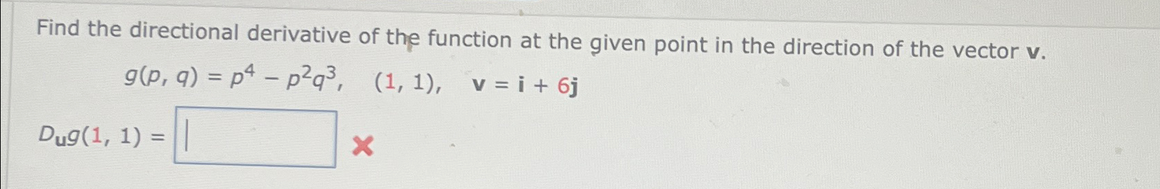 Solved Find the directional derivative of the function at | Chegg.com